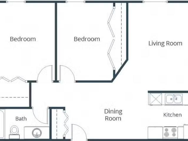 Sterling Pointe Apartment Community Southview III Two Bedr.