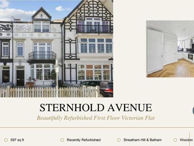 Sternhold Avenue, London, SW2 2 bed flat to rent £2,500 pcm £577 pw