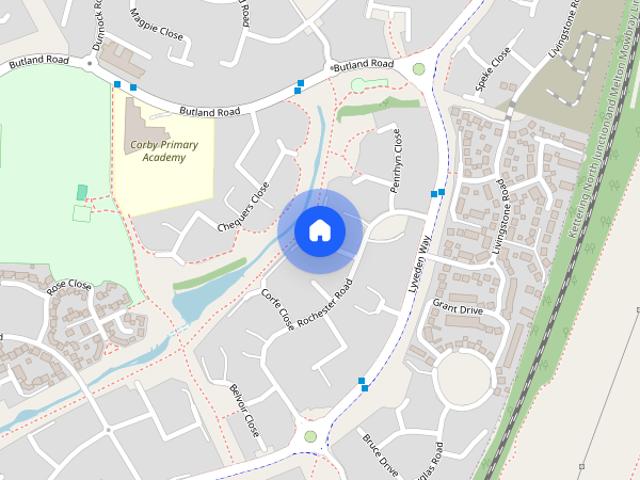 Stirling Close, Corby, Northamptonshire, NN18