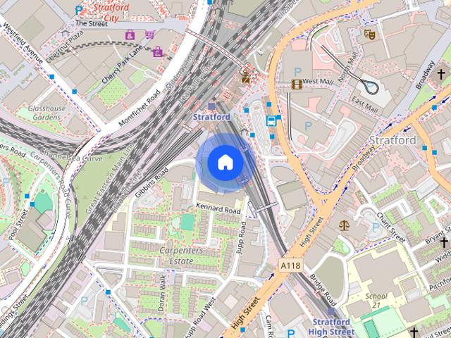 Stratosphere Tower, 55 Great Eastern Road, Stratford, London, E15