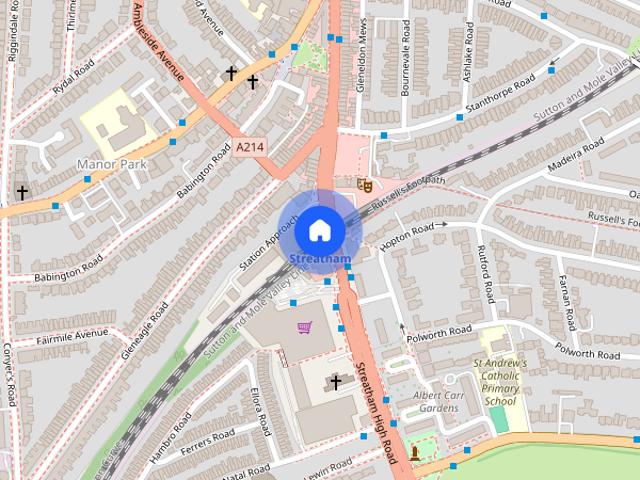 Streatham High Road, Streatham Station