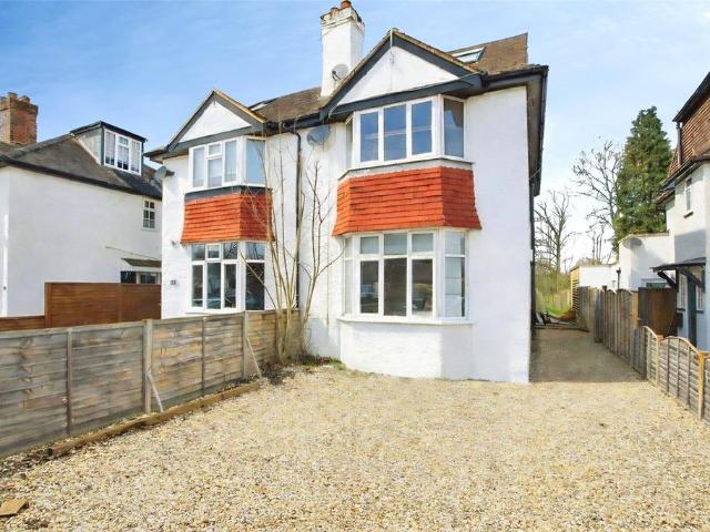 Stroude Road, Virginia Water, Surrey. 3 bed semi detached house to rent £2,400 pcm £554 pw