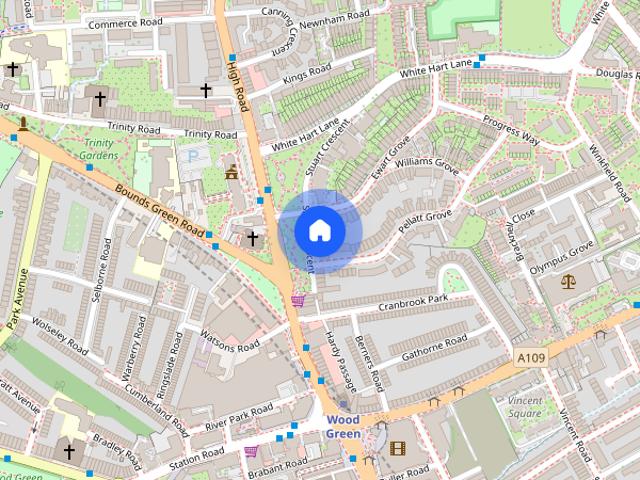 Stuart Crescent, Wood Green, Haringey, London