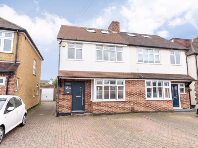 Stuart Avenue, Walton On Thames. KT12, 4 bed semi detached house to rent, £2,500 pcm | PrimeLocation