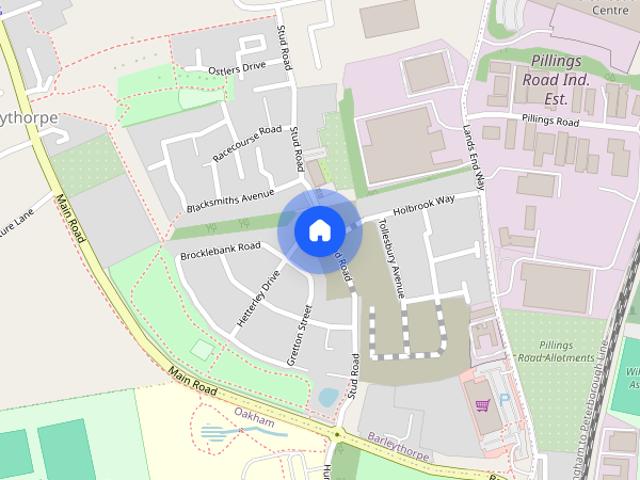 Stud Road, Barleythorpe, Oakham