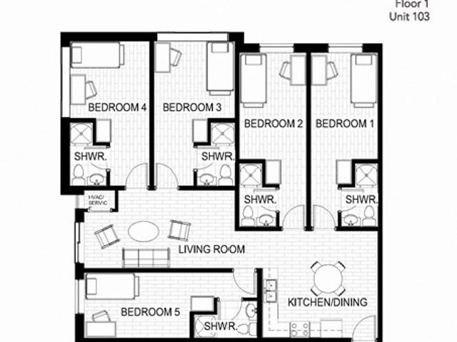 Student Housing 392 Albert Street, Suite 103 Student's ONLY Waterloo, Ontario Studio, 0 Bathroom