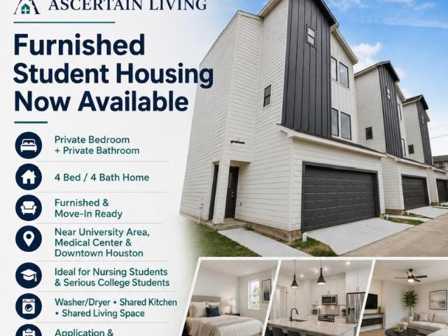 Student Housing, TSU, UH, Medical Center