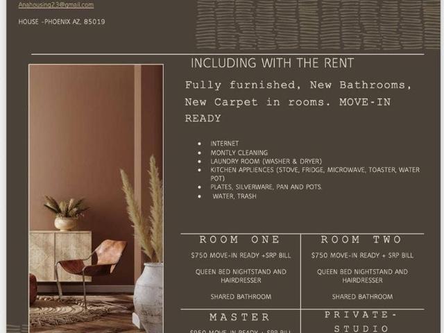 Student Rooms for Rent