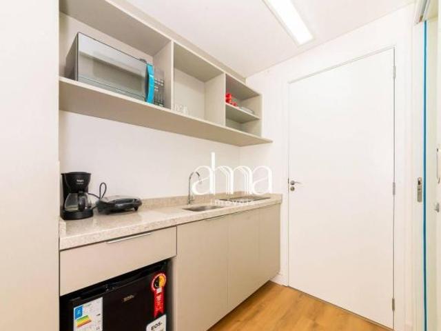 Studio 100% MOBILIADO E EQUIPADO com 1 dormitório à venda no Centro de Curitiba, 19 m² por R$ 345.80