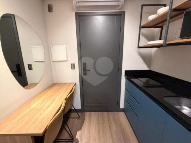 Studio 100% Mobiliado Quarto Separado Água Verde Pronto