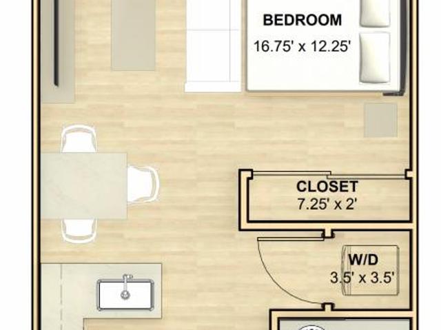 Studio, 1 bath, Other 2530 West Coast Highway