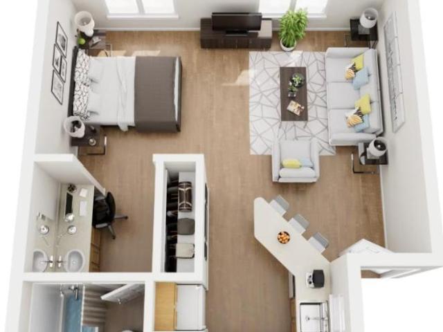 Studio, 1 bath, Other 525 Bay Area Blvd