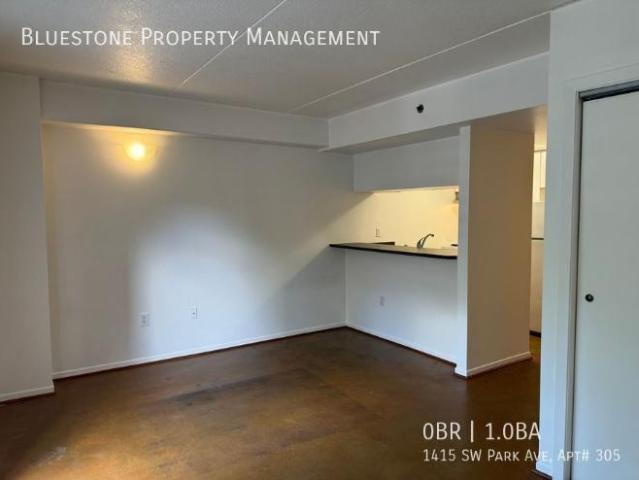 Studio, 1 bath, Condo 1415 SW Park Ave