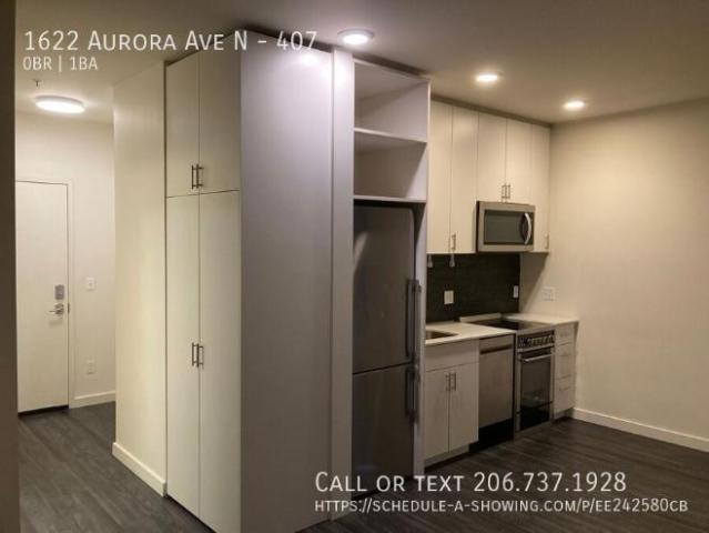 Studio, 1 bath, Condo 1622 Aurora Ave N