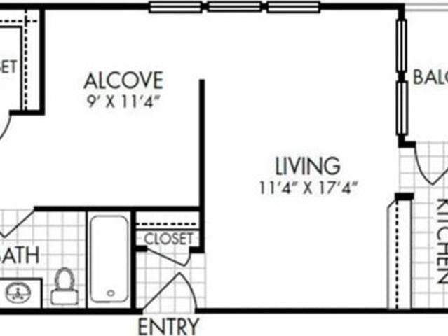 Studio, 1 bath, Condo 16300 Ledgemont Ln