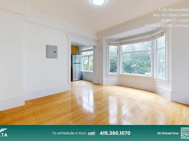 Studio, 1 bath, Condo 1060 Bush Street