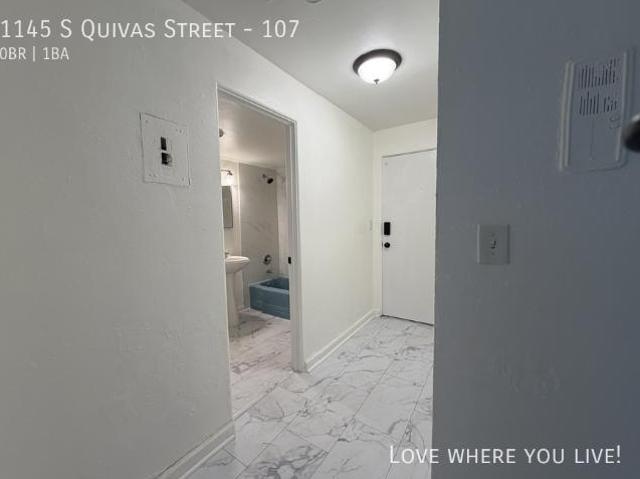Studio, 1 bath, Condo 1145 S Quivas Street