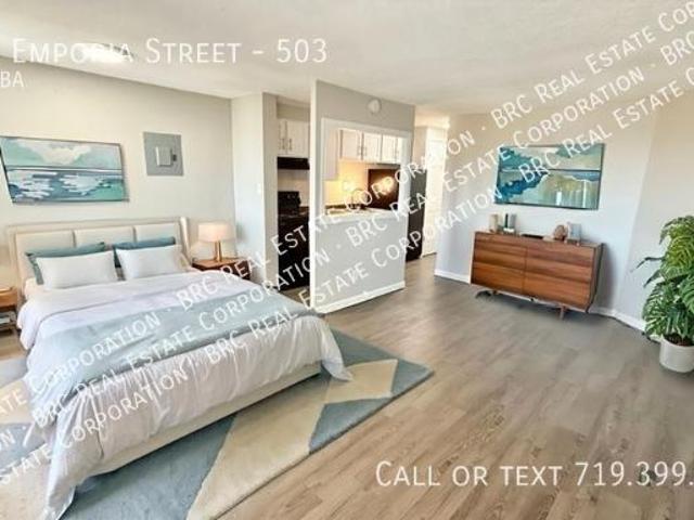 Studio, 1 bath, Condo 2014 Emporia Street
