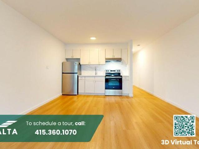 Studio, 1 bath, Condo 3220 Geary Boulevard
