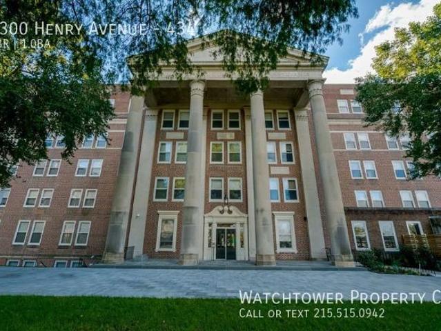 Studio, 1 bath, Condo 3300 Henry Avenue