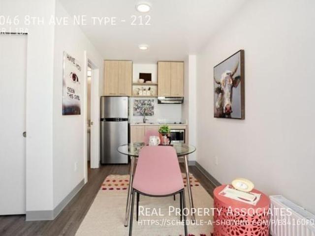 Studio, 1 bath, Condo 4046 8th Ave NE Type