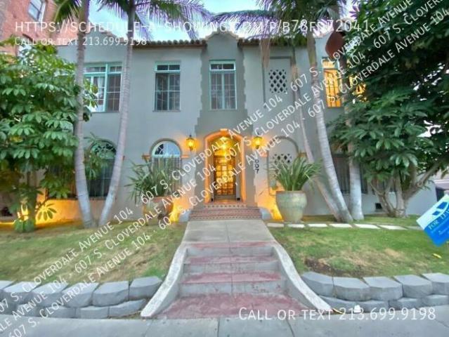 Studio, 1 bath, Condo 607 S Cloverdale Avenue