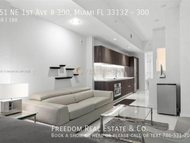 Studio, 1 bath, Condo 851 NE 1st Ave