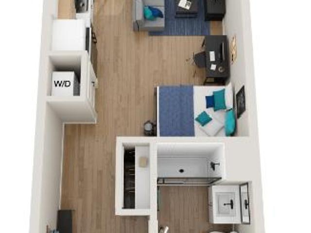 Studio, 1 bath, Single Family 75 Baldwin Street
