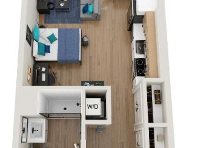 Studio, 1 bath, Single Family 75 Baldwin Street