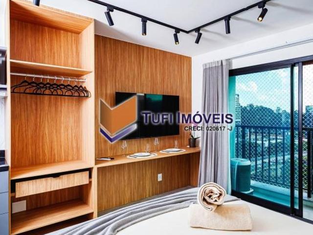 Studio 1 dormitório mobiliado Pinheiros