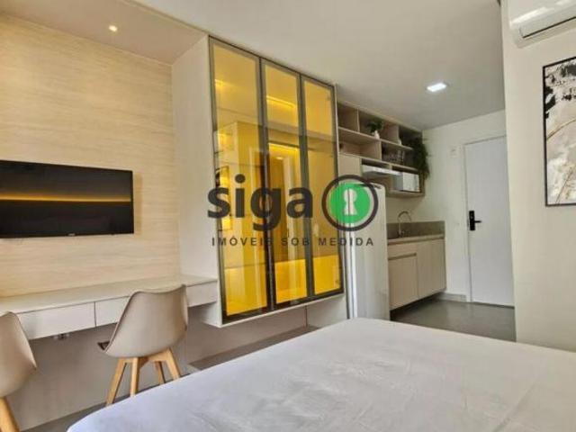 Studio 1 dormitório à venda no Brooklin sem vaga