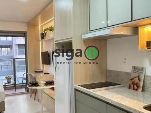 Studio 1 dormitório à venda no Brooklin sem vaga