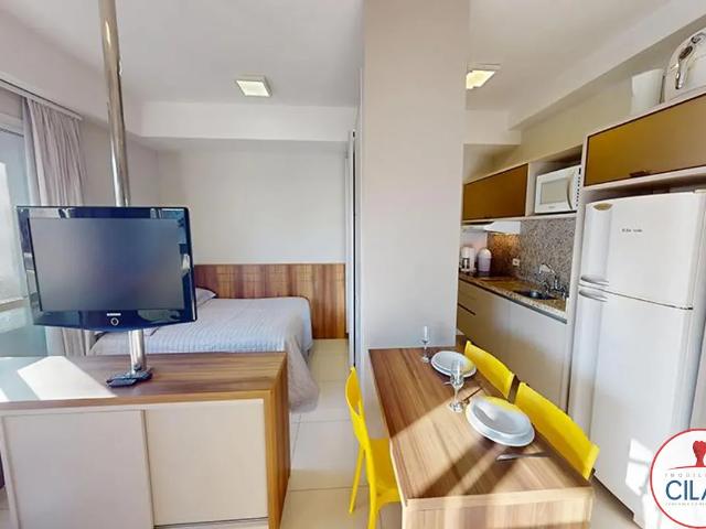 Studio 1 quarto para locação Centro