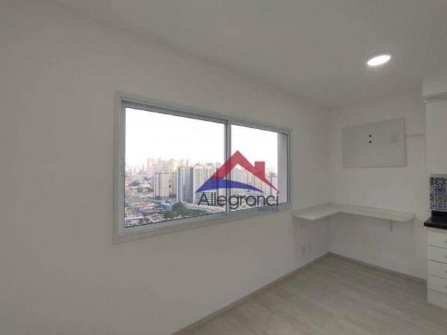 Studio 23 m², mobiliado, a poucos metros do metrô Belém São Paulo SP