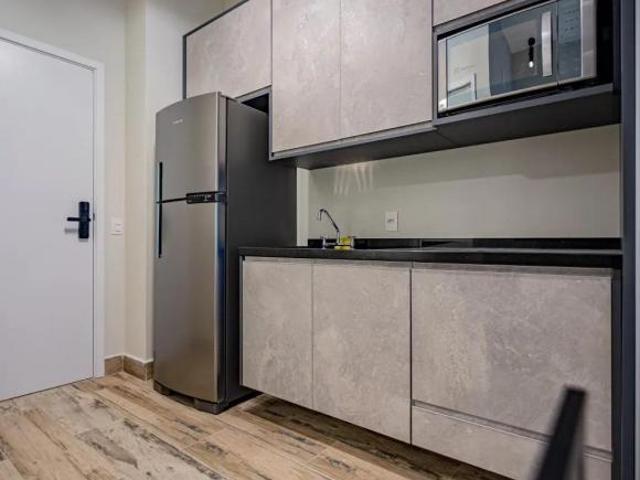 Studio 23M², Pronto Para Morar, Armários Planejados, Cama de Casal, Eletrodomésticos, Geladeira, Pis