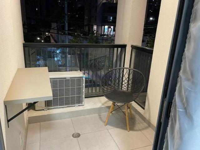 Stúdio 24m² decorado e mobiliado com lazer completo ao lado do metrô!