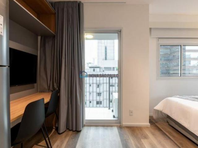 Studio 24m² Vila Olímpia, Alto Padrão e Novo