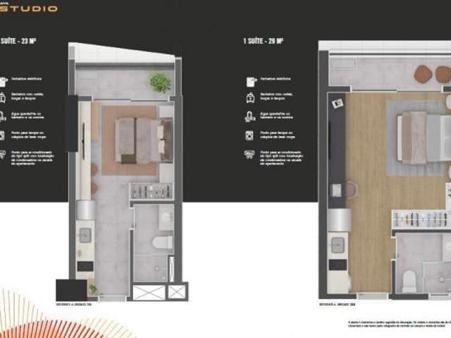 STUDIO 25,52 m² – ALTO PADRÃO NO CENTRO – EXCELENTE OPORTUNIDADE!