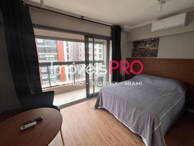Studio 25m² totalmente mobiliado