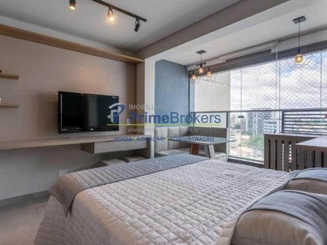 Studio, 25m² 1 Ambiente, Mobiliado, Sacada Vila Clementino