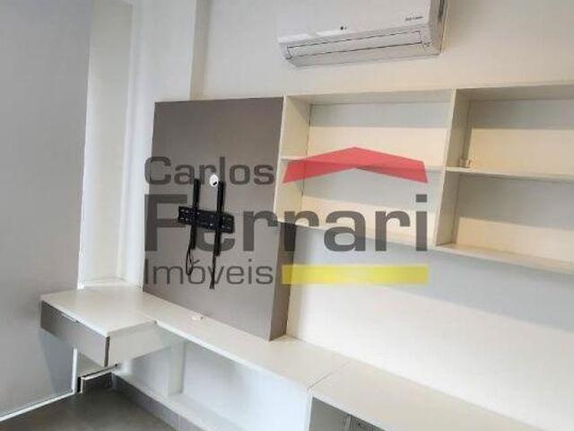 Studio 26 m², decorado, 500 metros do metrô Santana