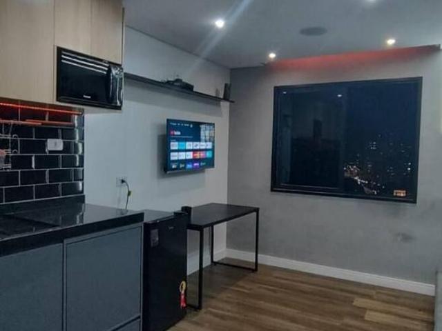 Studio 26 Metros, Mobiliado, Moderno, e Automatizado na Bela Vista – Pronto para Morar