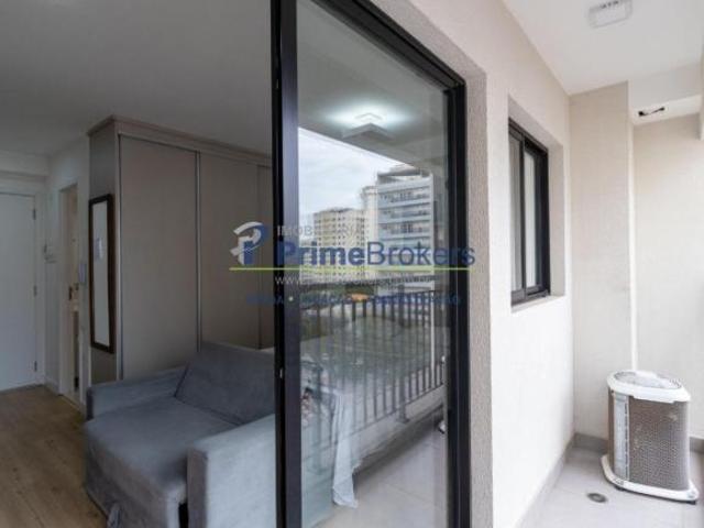 Studio, 26m² 1 Dormitório, 1 Suíte, Mobiliado com Sacada e Vista Saúde