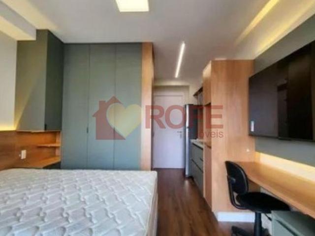 Studio 26m², 1 quarto e sem vaga locação e venda