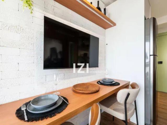 Studio com 1 suíte, 28 m² venda por R$ 600.000 ou aluguel por R$ 4.966/mês Brooklin São Paulo/