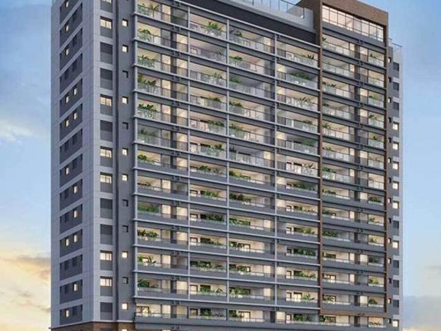 Studio 29 m² sacada e lazer completo Moema São Paulo