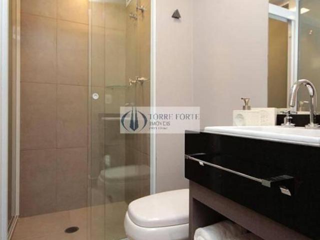 Studio 30m² com 1 vaga da garagem na Vila Olimpia Mobiliado