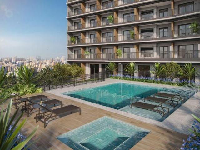 STUDIO 33M² AO LADO DO METRÔ BUTANTÃ – PRONTO PARA MORAR – LAZER COMPLETO