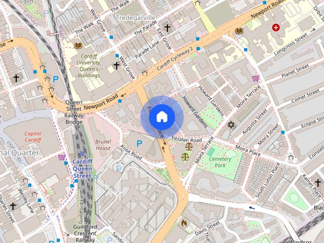 Apartment 7.03, Fitzalan Place, Cardiff City, CF24