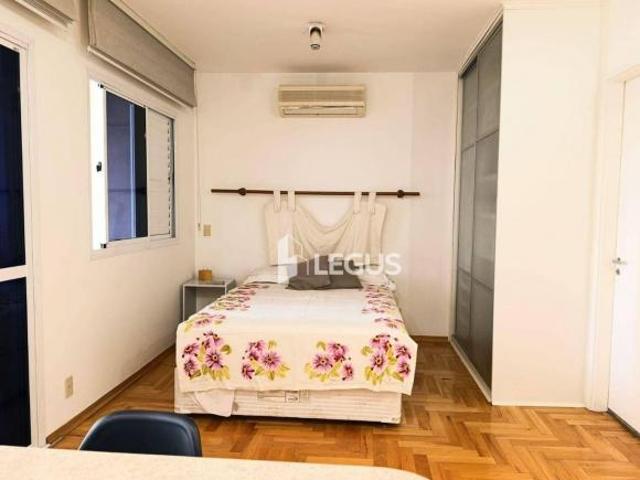 Studio 45m² Mobiliado em Pinheiros | Sacada + Ar + Vaga | Lazer Completo